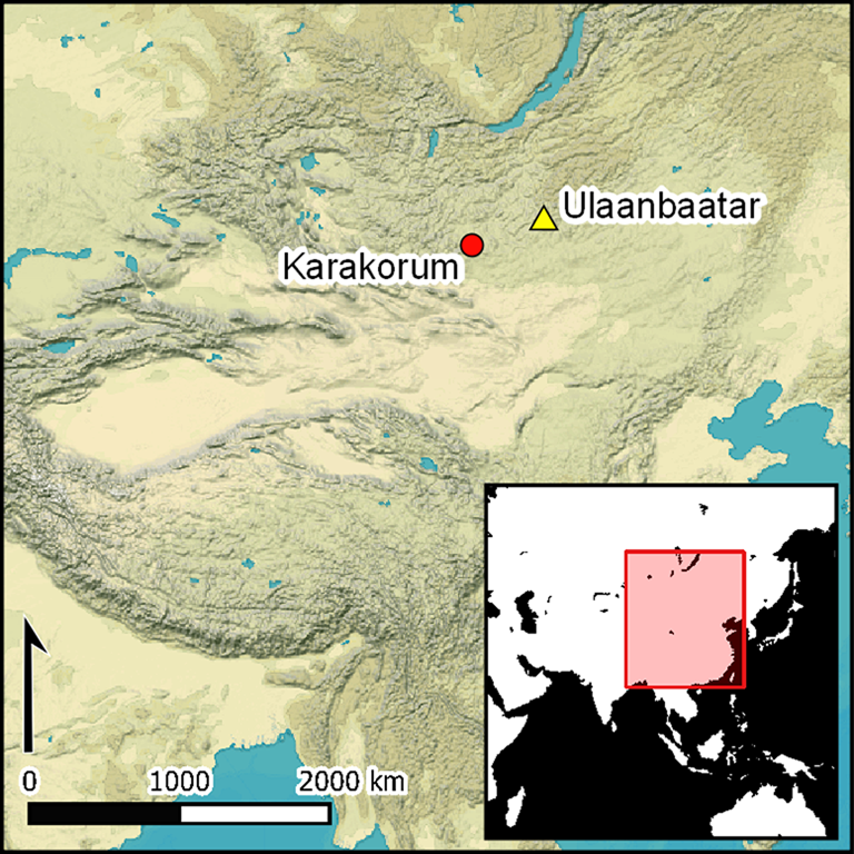 Mapping Karakorum, the capital of the Mongol Empire | Antiquity ...