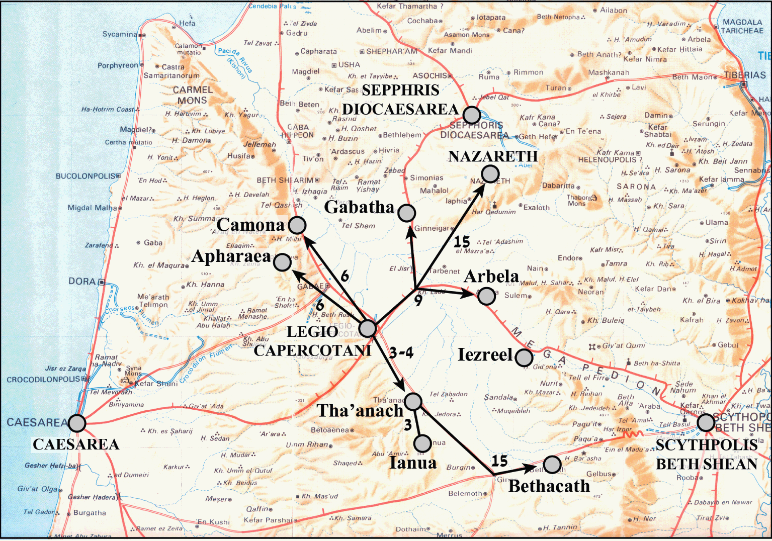 The Roman Legionary Base in Legio-Kefar ‘Othnay – The Evidence from the ...