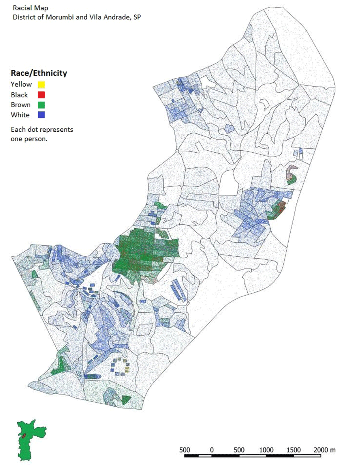 Residential Segregation by Skin Color: Brazil Revisited | Latin ...