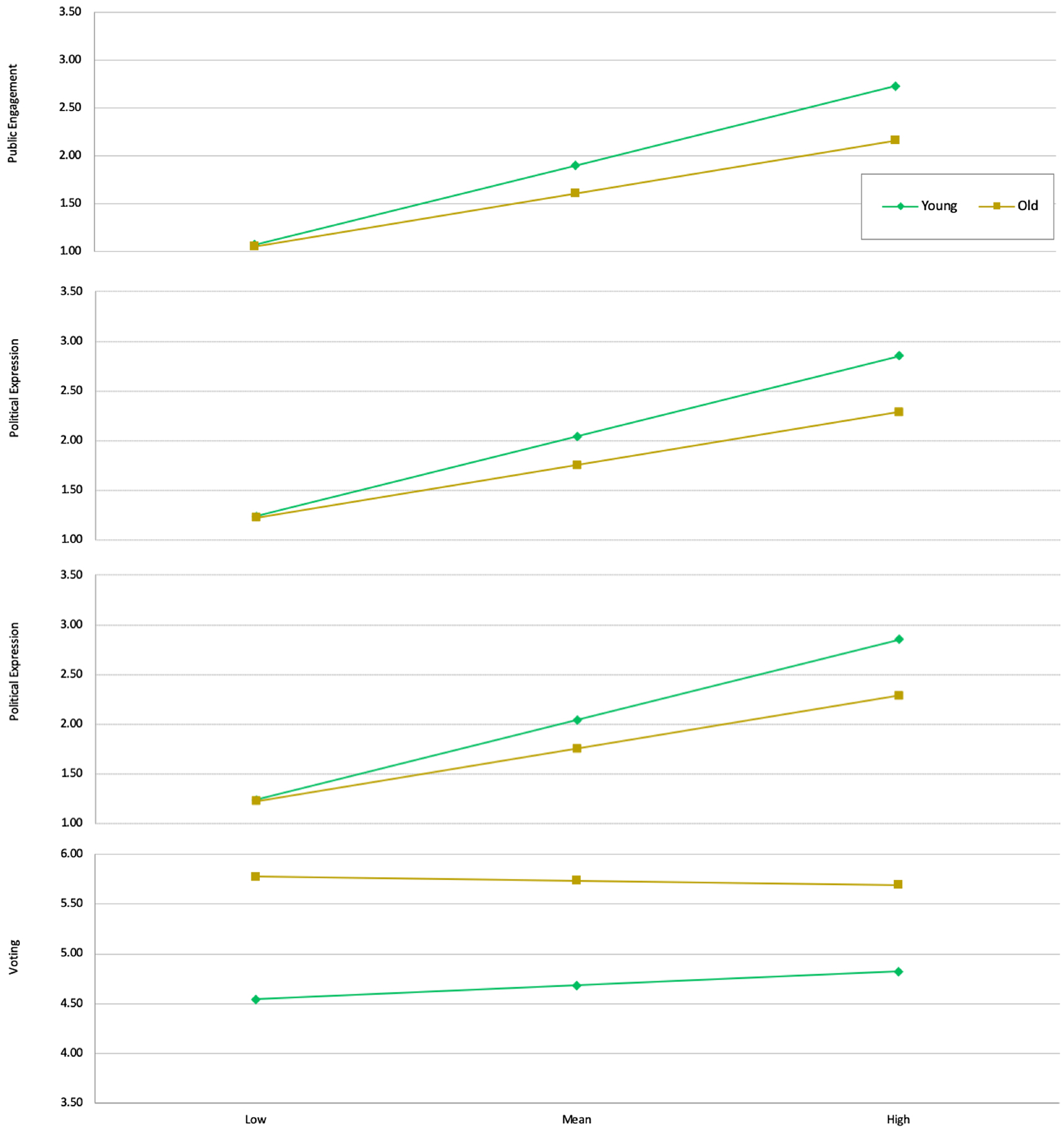 Social influence and political participation around the world ...