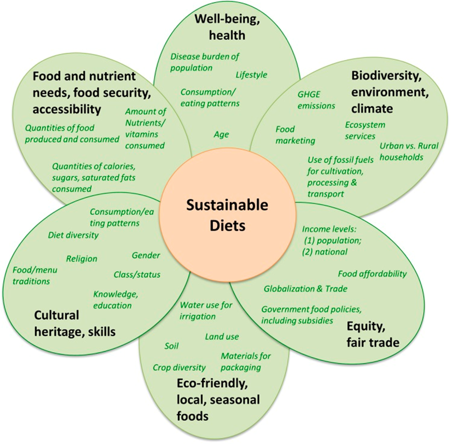 Harnessing the power on our plates: sustainable dietary patterns for ...