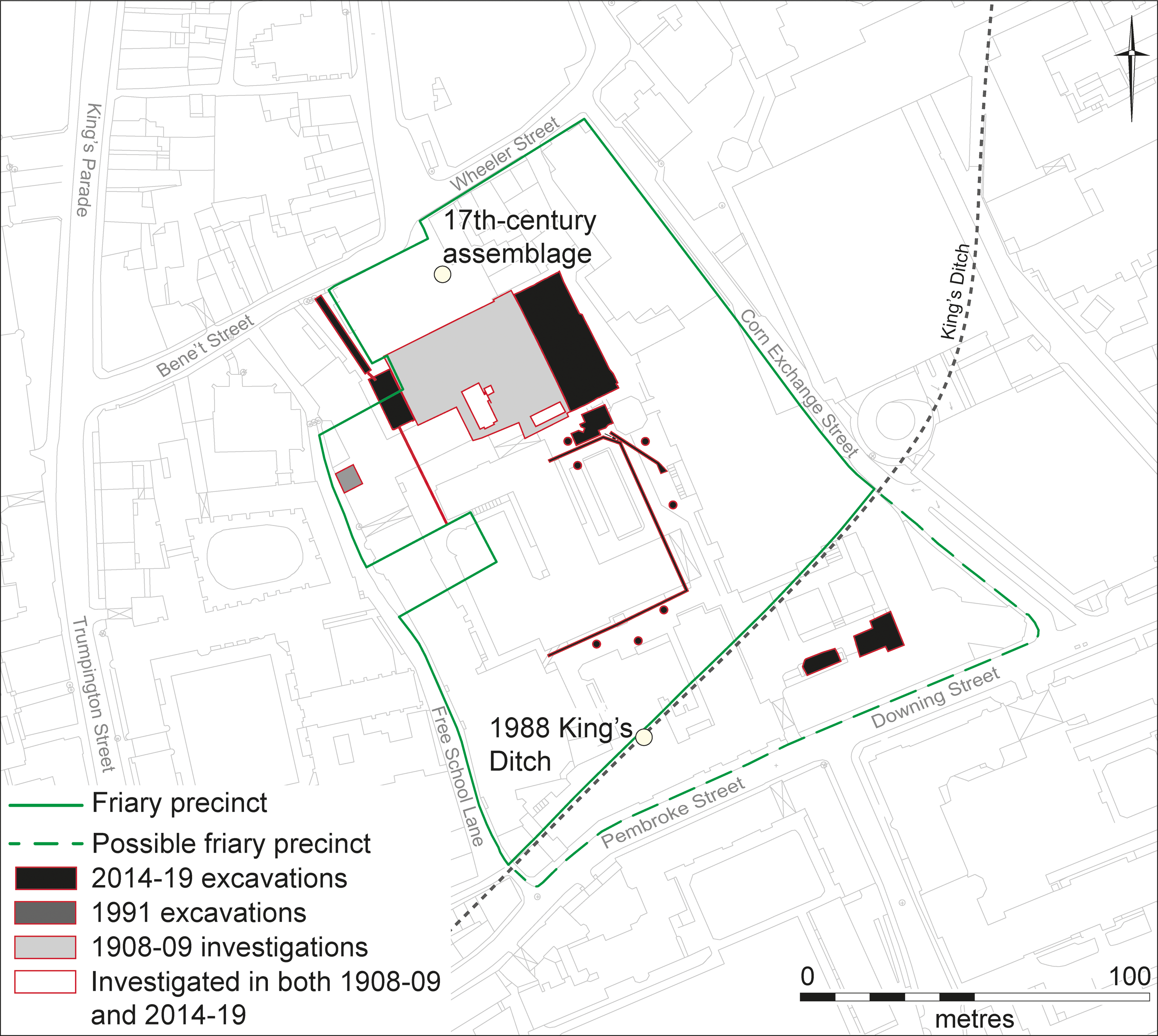 THE ARCHITECTURE OF THE AUGUSTINIAN FRIARY, CAMBRIDGE | The Antiquaries ...