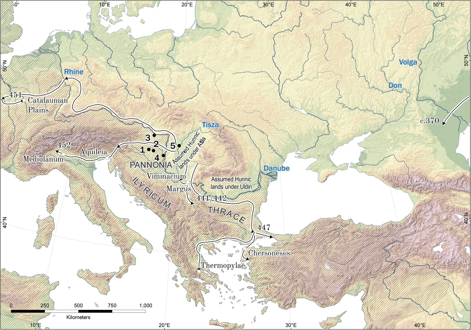 The role of drought during the Hunnic incursions into central-east ...