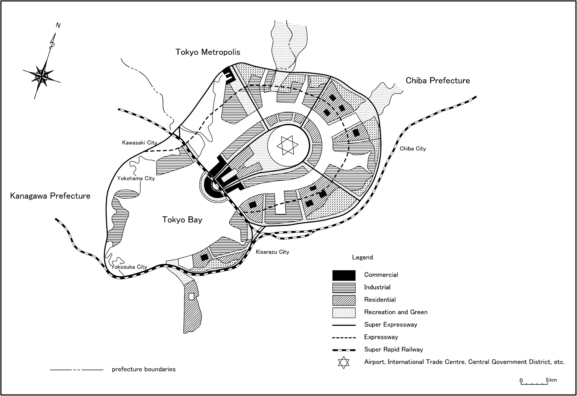 The plans for Tokyo Bay: the challenge of urban policy, 1950s–1990s ...