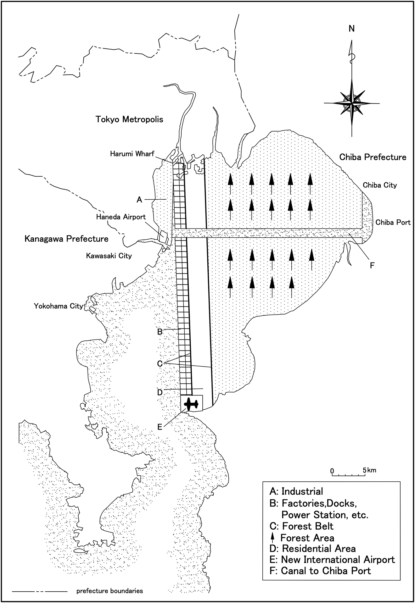The plans for Tokyo Bay: the challenge of urban policy, 1950s–1990s ...