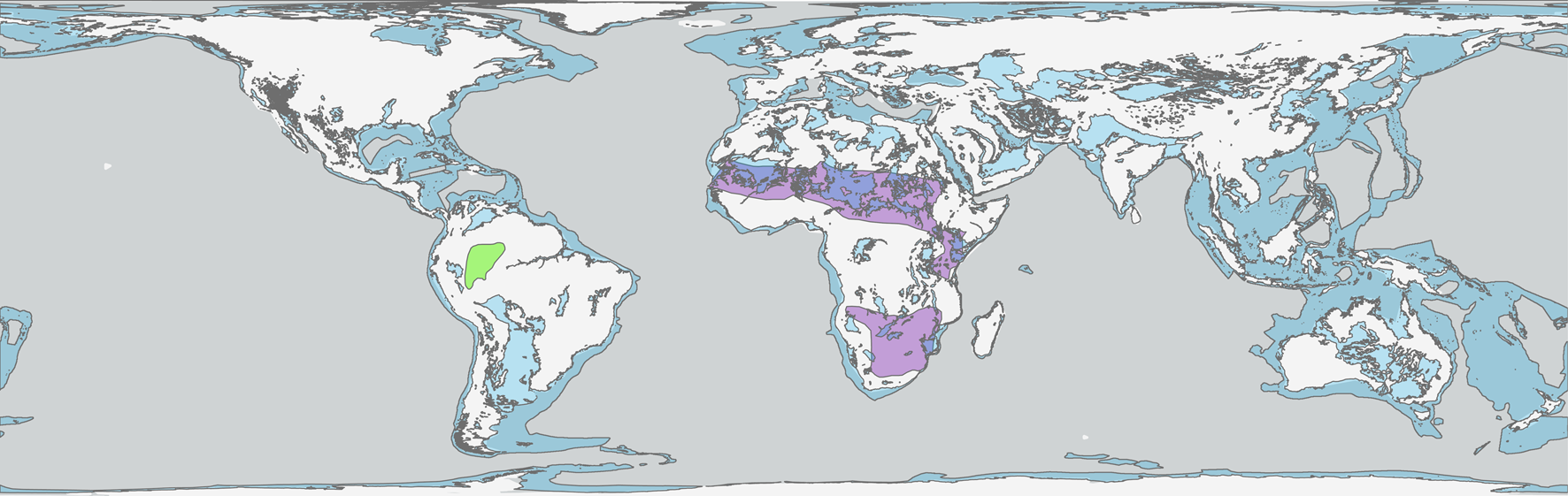 All the Earth will not remember: how geographic gaps structure the ...