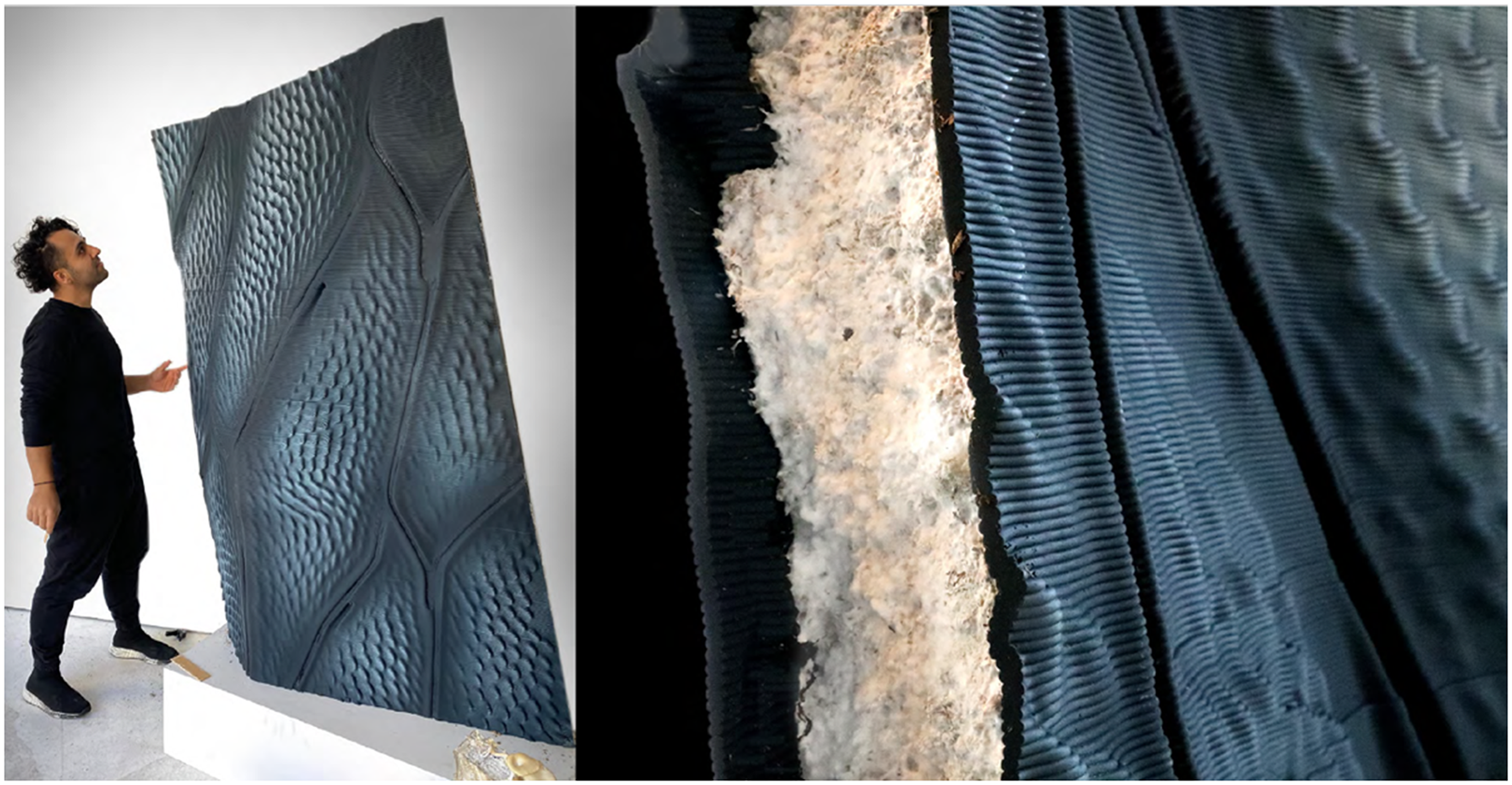 BioForms: 3-D printed mycelium wall panel systems | Research Directions ...