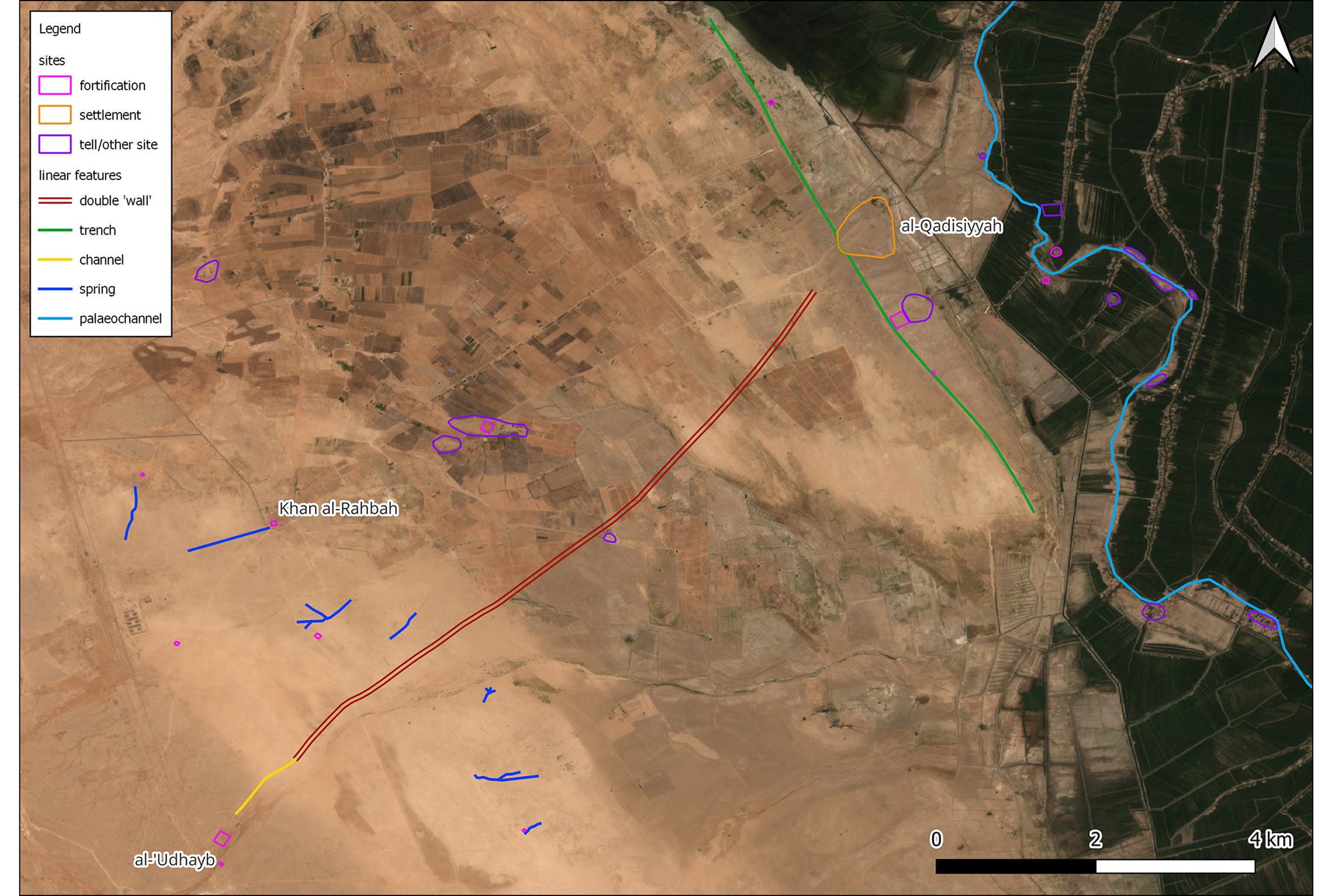 Locating al-Qadisiyyah: mapping Iraq's most famous early Islamic ...