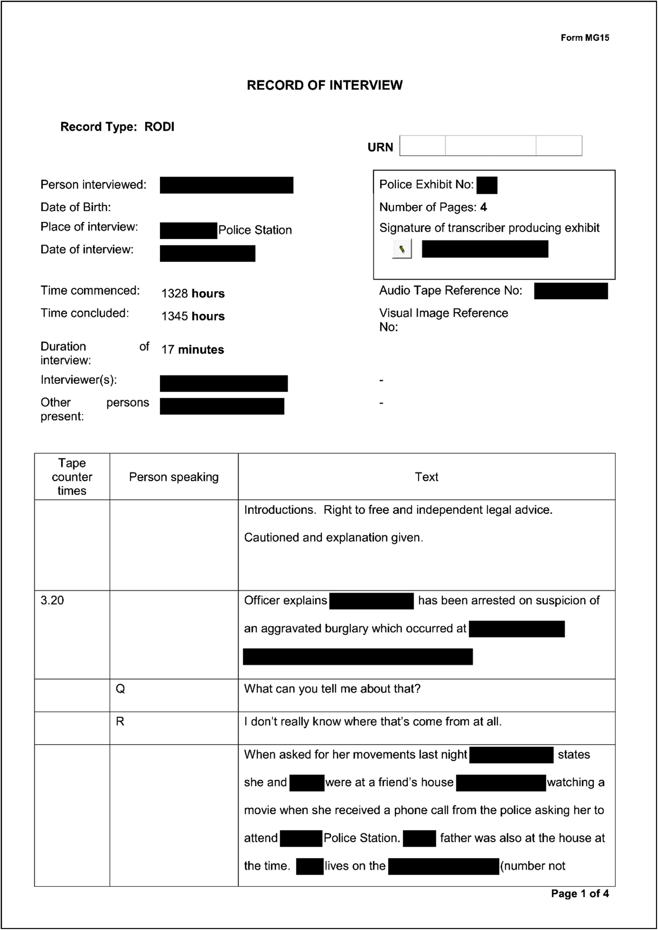 Understanding the role of transcription in evidential consistency of ...