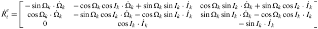 GPS Satellite State Vector Determination in ECI Coordinate System using ...