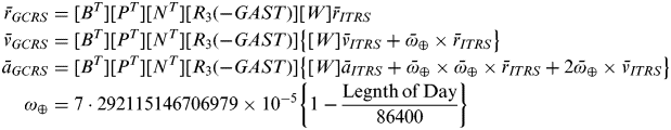 GPS Satellite State Vector Determination in ECI Coordinate System using ...