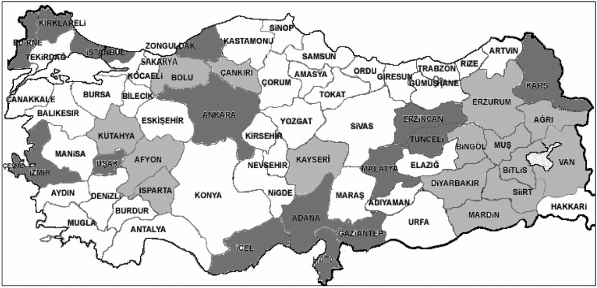 AN ESSENTIAL CENTER–PERIPHERY ELECTORAL CLEAVAGE AND THE TURKISH PARTY ...