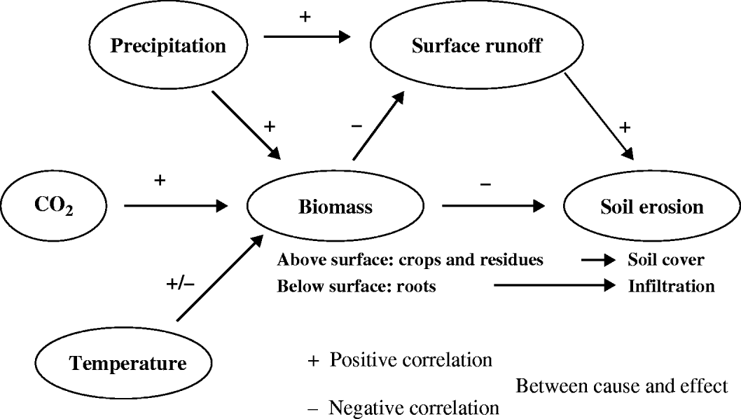 Impact of climate change on soil erosion and the efficiency of soil ...