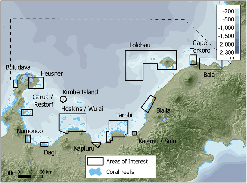 Designing a resilient network of marine protected areas for Kimbe Bay ...