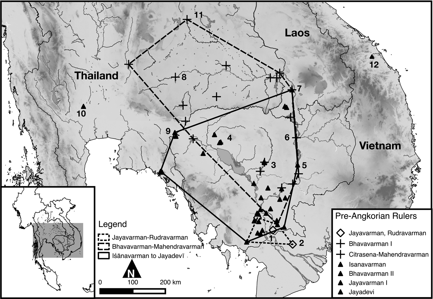 Transition to the Pre-Angkorian period (300–500 CE): Thala Borivat and ...