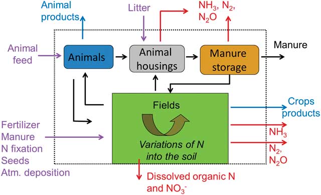 Tools for evaluating and regulating nitrogen impacts in livestock ...