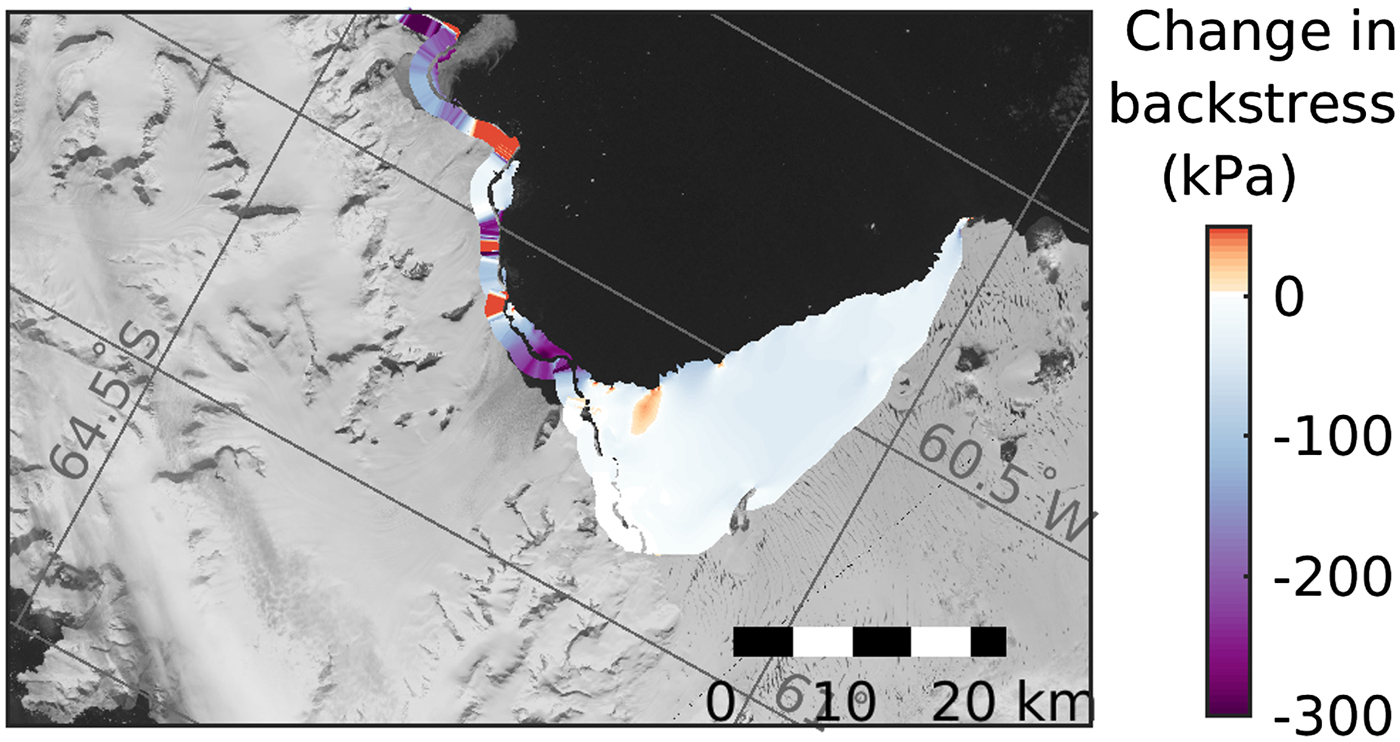 Changes in ice-shelf buttressing following the collapse of Larsen A Ice ...