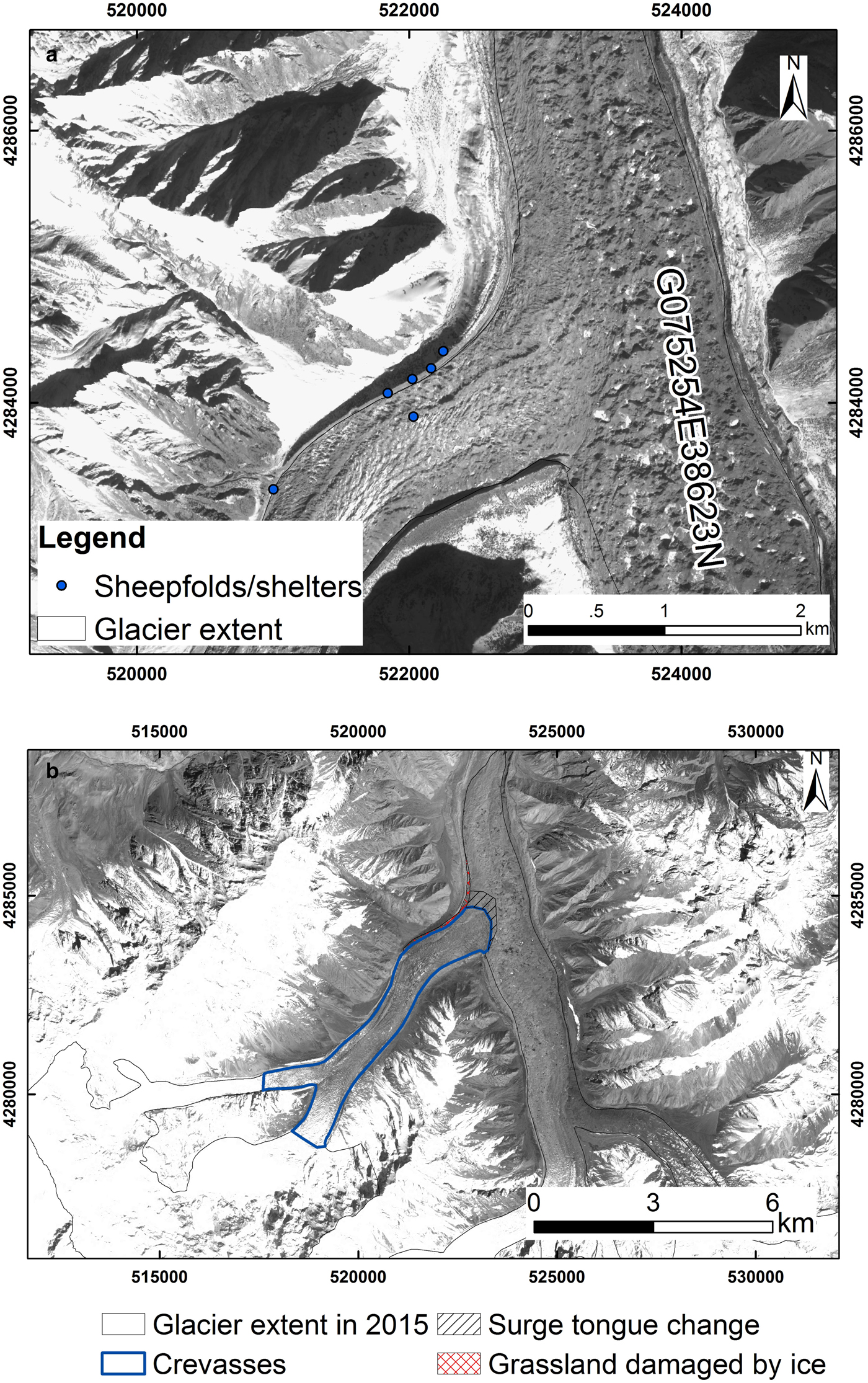 Characterizing the May 2015 Karayaylak Glacier surge in the eastern ...