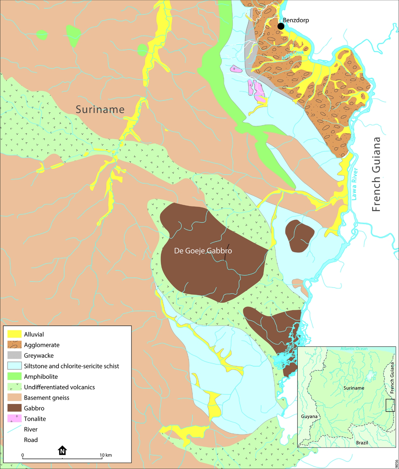 Gold deposits of Suriname: geological context, production and economic ...