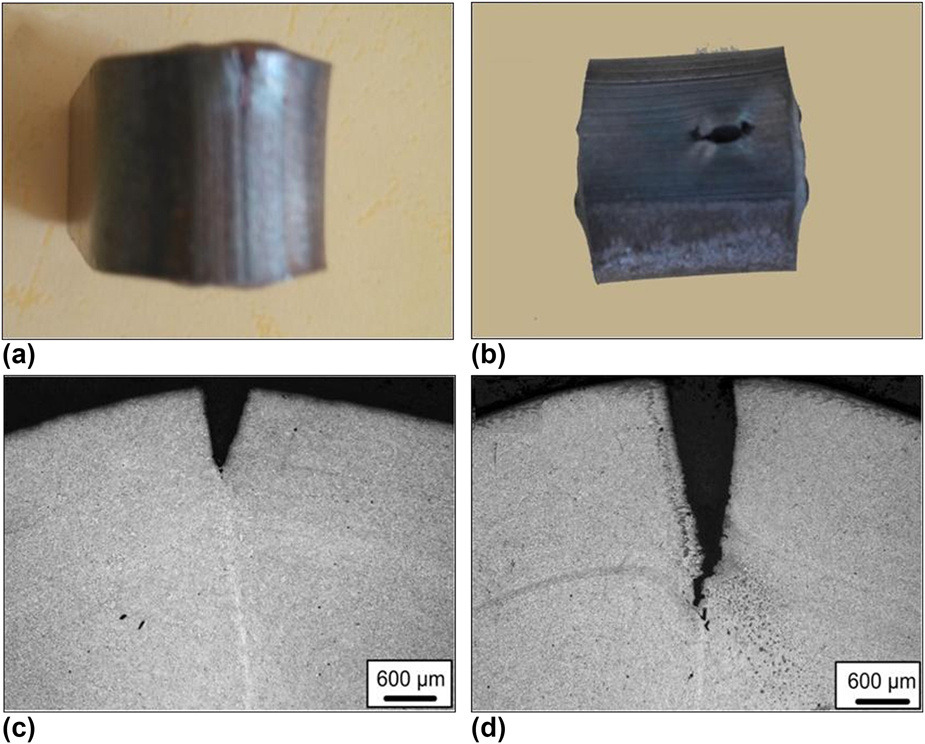 The effects of flash allowance and upset allowance on microstructures ...