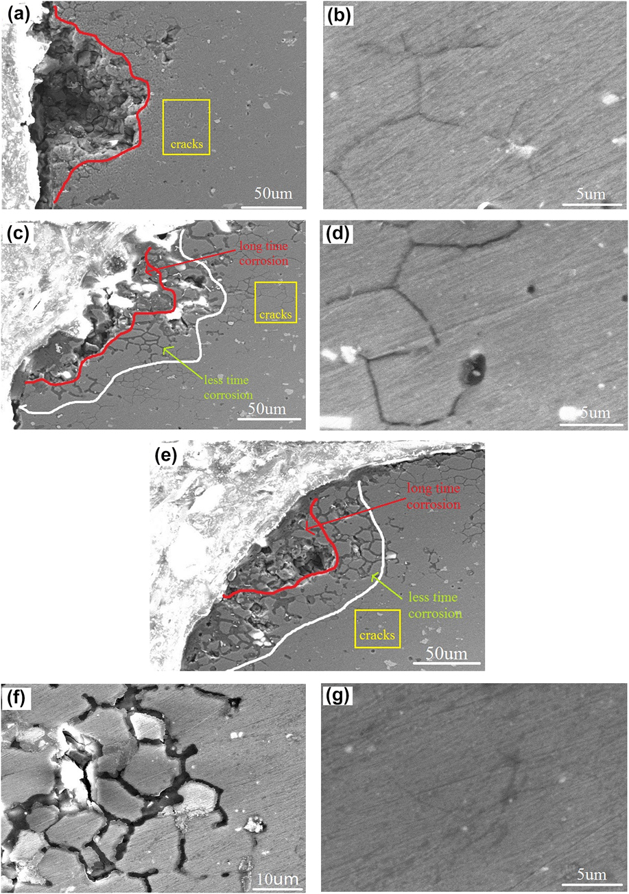 Effect of pre-corrosion and corrosion/fatigue alternation frequency on the fatigue life of 7B04 ...