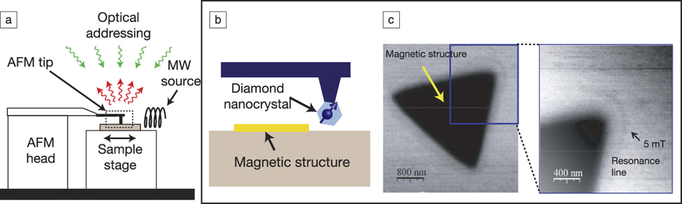 Nanoscale magnetometry with NV centers in diamond | MRS Bulletin ...