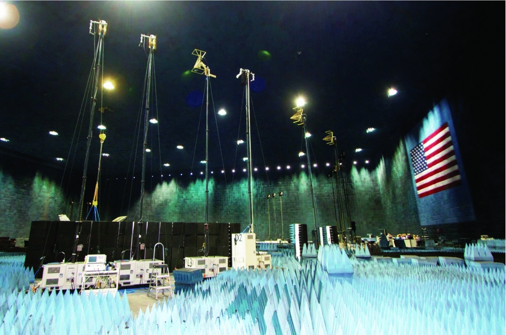 Aircraft-sized anechoic chambers for electronic warfare, radar and ...