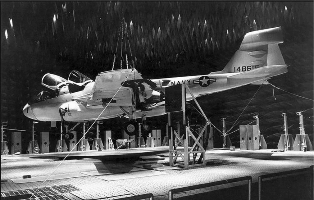 Aircraft-sized anechoic chambers for electronic warfare, radar and ...