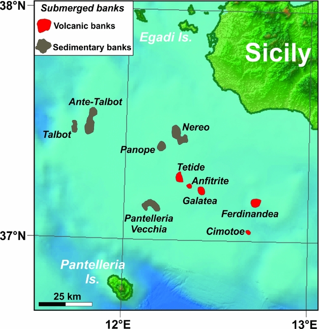 Anatomy of a submerged archipelago in the Sicilian Channel (central ...