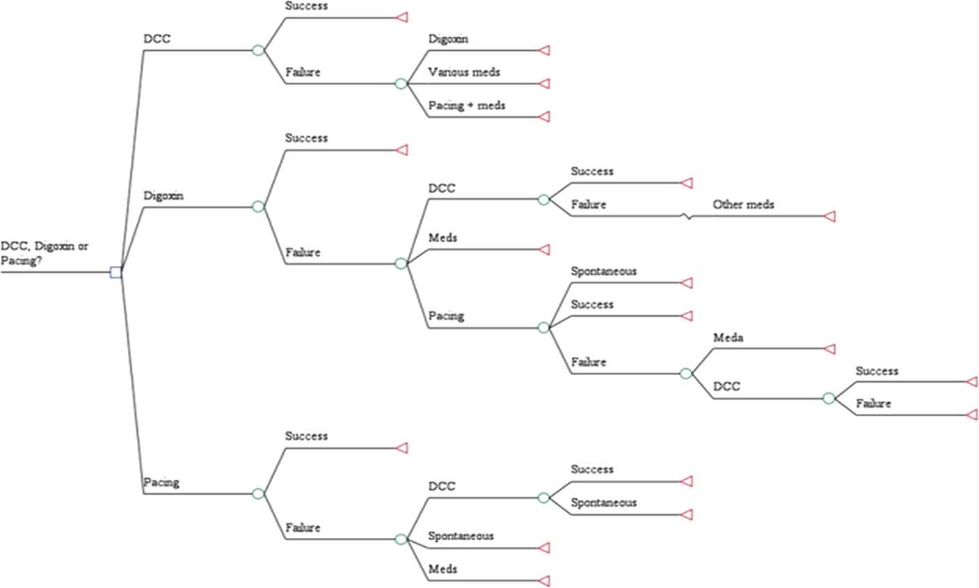 Cost-effectiveness of digoxin, pacing, and direct current cardioversion ...