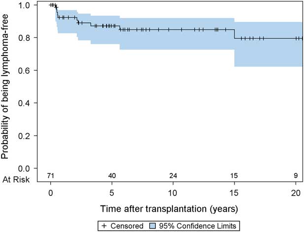Post-transplant lymphoproliferative disease is associated with early ...