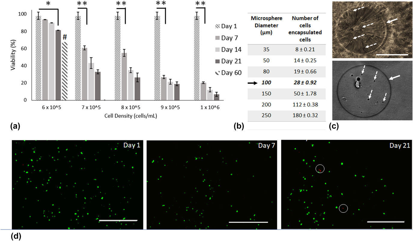 Generation of cell-laden hydrogel microspheres using 3D printing ...