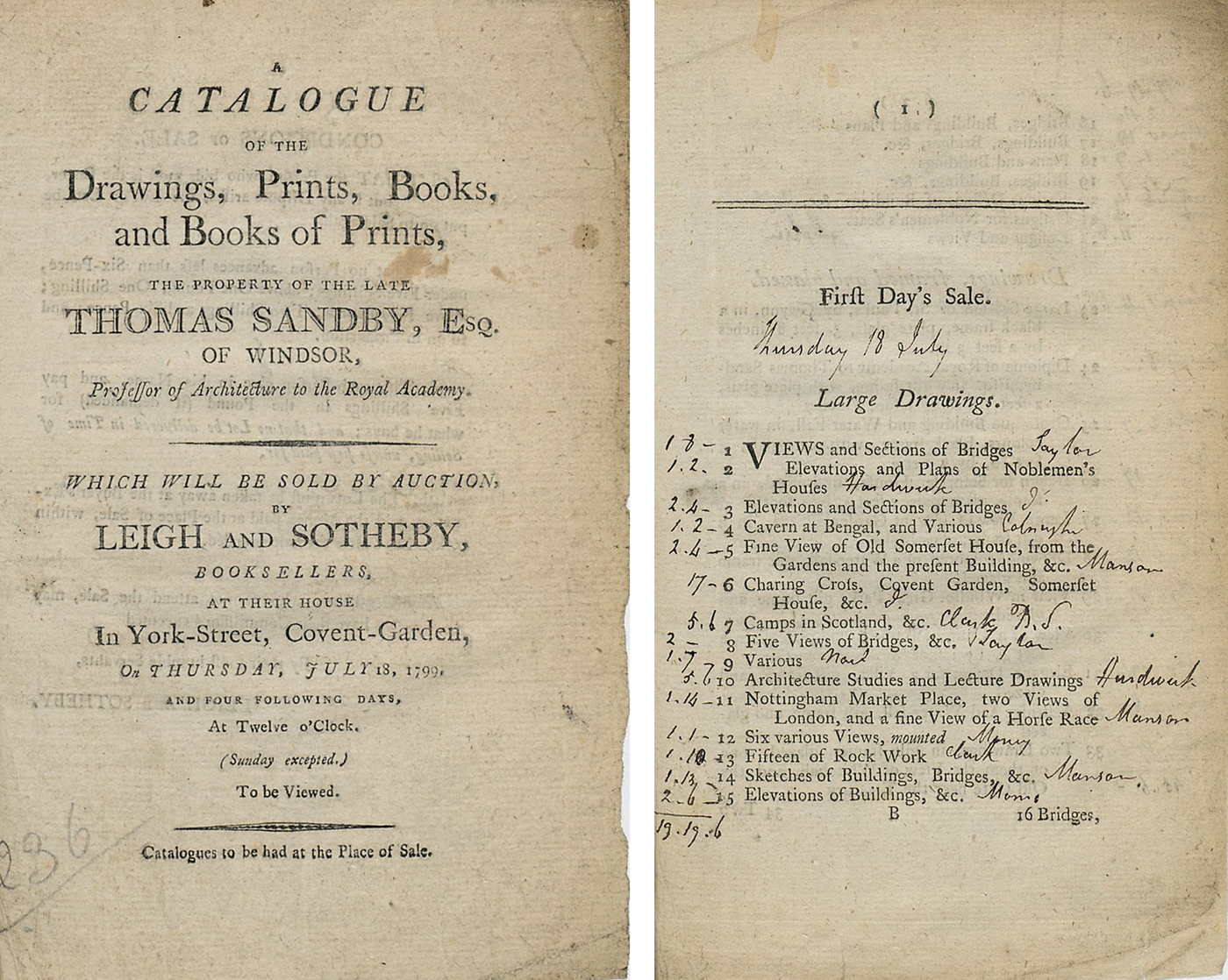 The Picturesque Prospect of Architecture: Thomas Sandby's Royal Academy ...