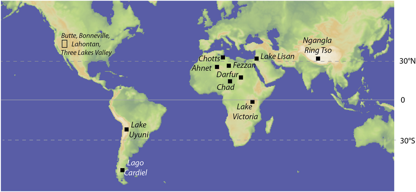Megalakes in the Sahara? A Review | Quaternary Research | Cambridge Core