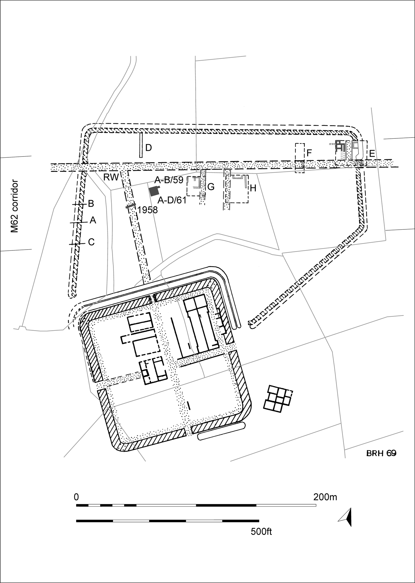 The Annexe of the Roman Fort at Slack, West Yorkshire: Excavations by B ...