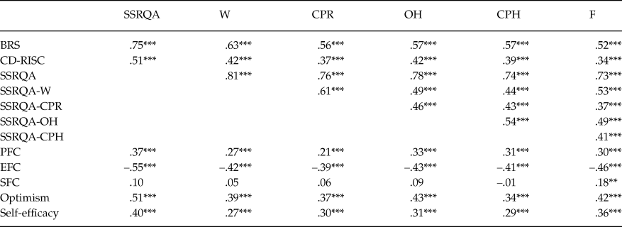 Evaluating Resilience: Development and Validation of the Situated ...