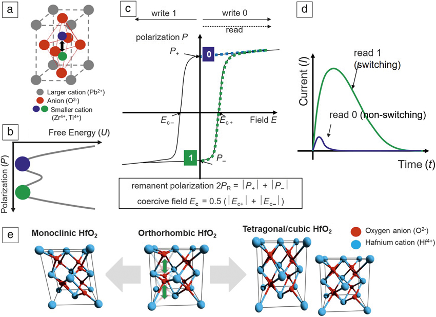 Ferroelectric hafnium oxide for ferroelectric random-access memories ...