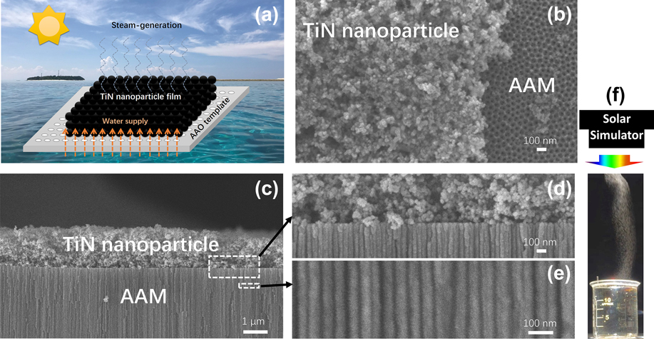 Highly efficient solar steam generation by hybrid plasmonic structured ...