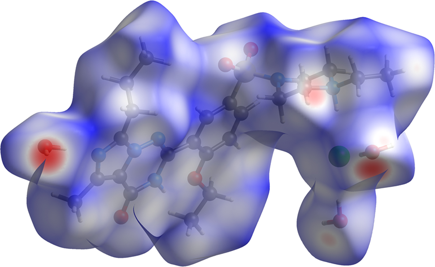 Crystal structure of vardenafil hydrochloride trihydrate, C23H33N6O4SCl ...