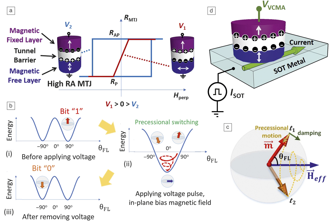 Voltage-controlled magnetoelectric memory and logic devices | MRS ...