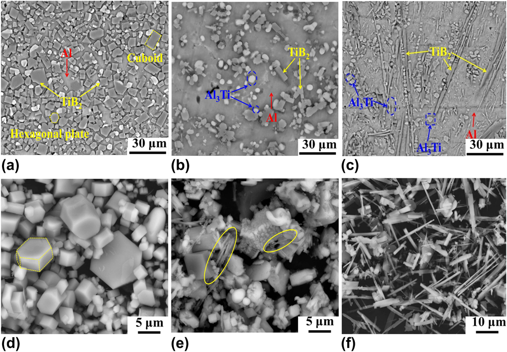 Microstructure evolution and properties of in situ synthesized TiB2-reinforced aluminum alloy by ...