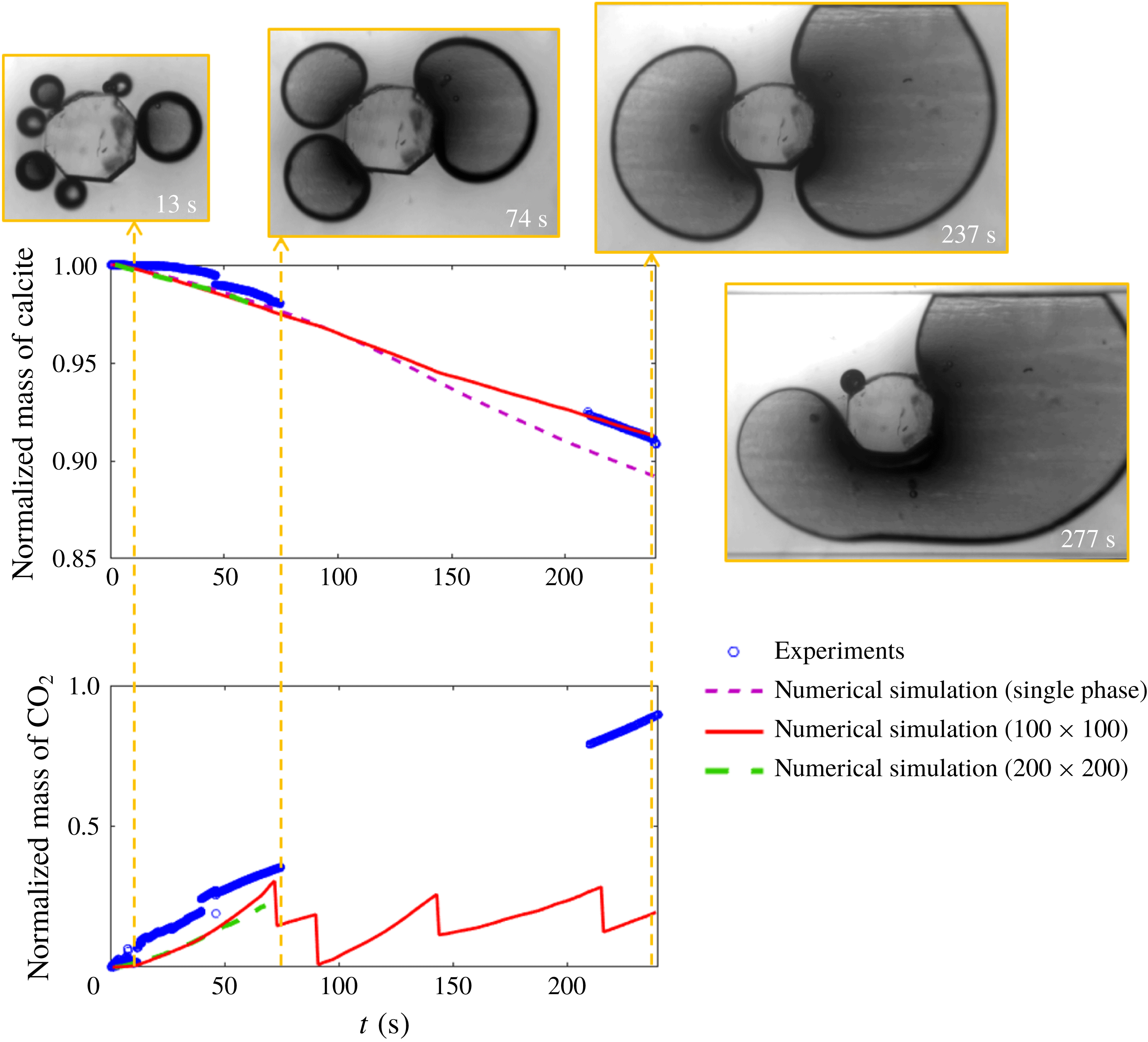 Pore Scale Modelling Of Multiphase Reactive Flow Application To