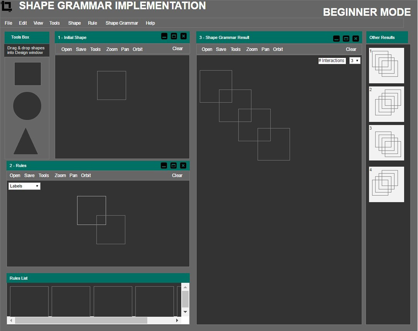 IM-sgi: an interface model for shape grammar implementations | AI EDAM ...