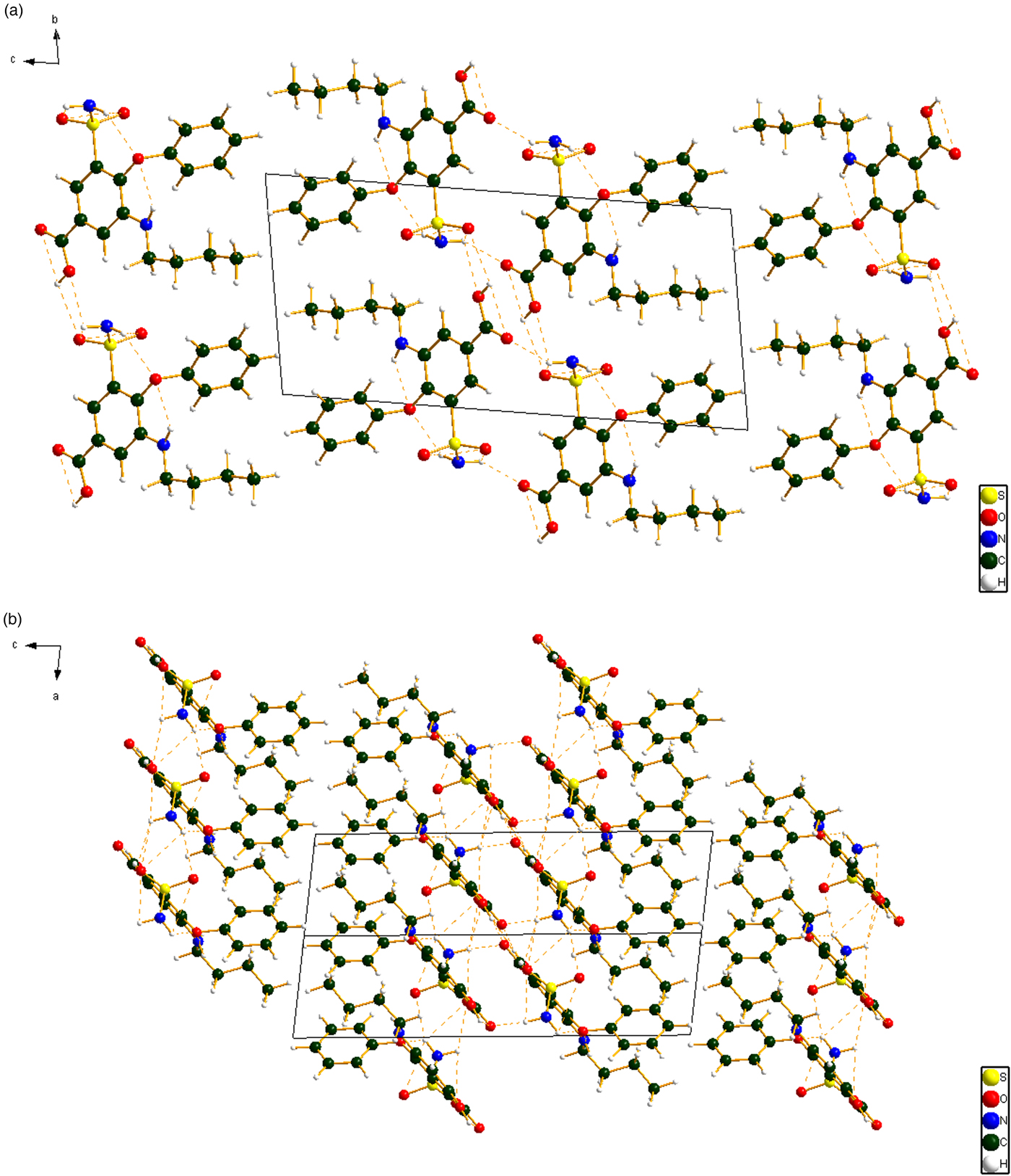 Crystal structure of bumetanide, C17H20N2O5S | Powder Diffraction ...