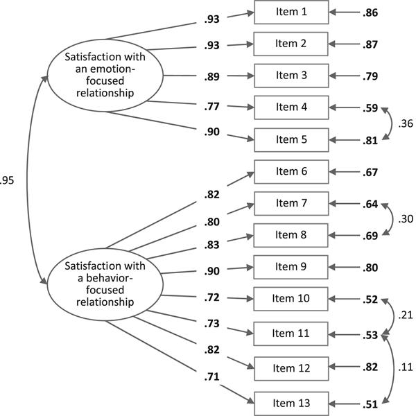 Does Relationship Satisfaction Always Mean Satisfaction? Development of ...
