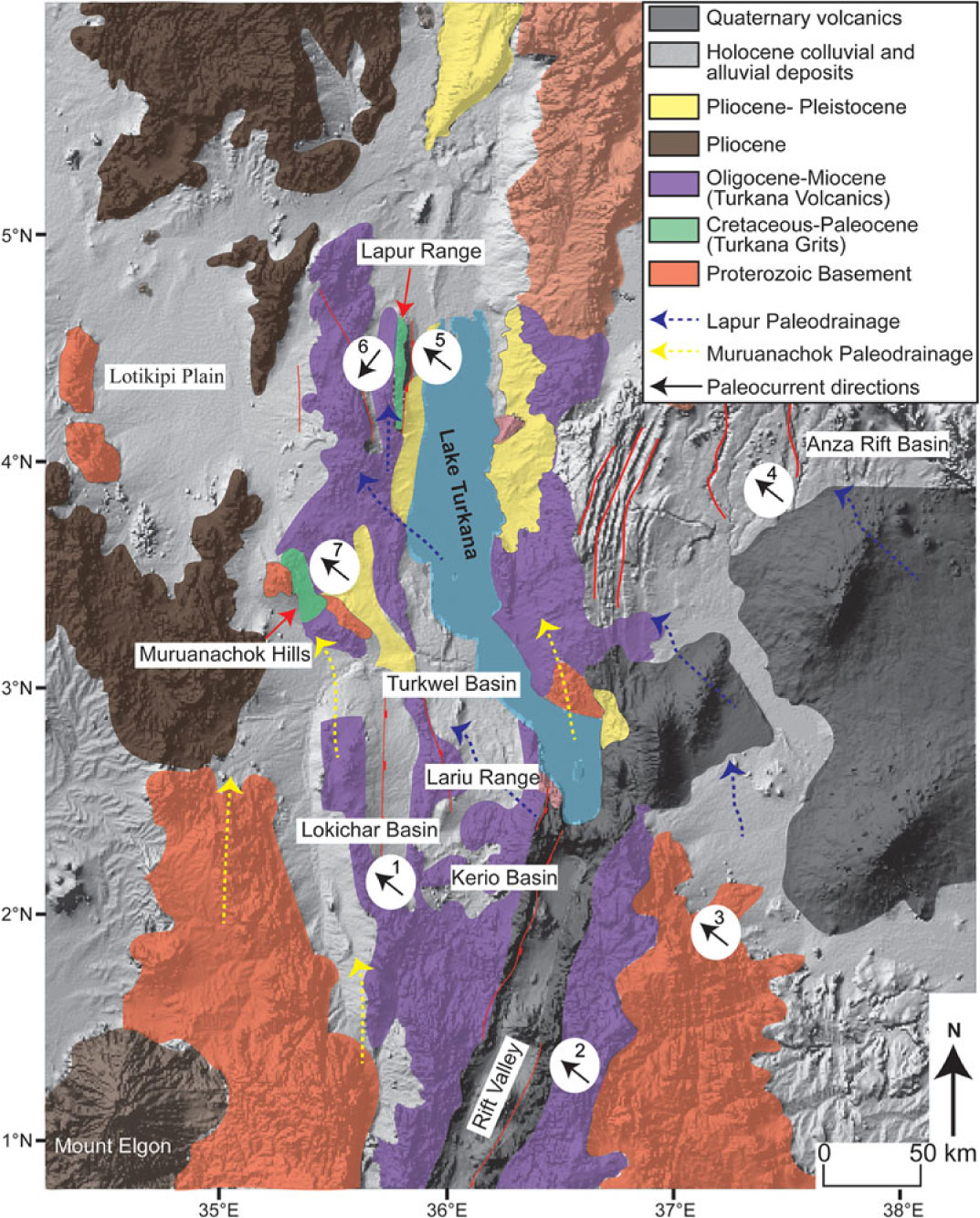 Sedimentary provenance and maximum depositional age analysis of the ...
