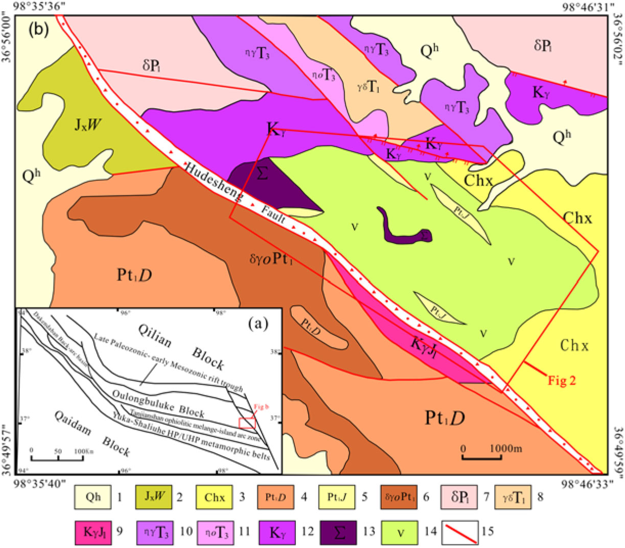 The Hudesheng mafic–ultramafic intrusions in the Oulongbuluke Block ...