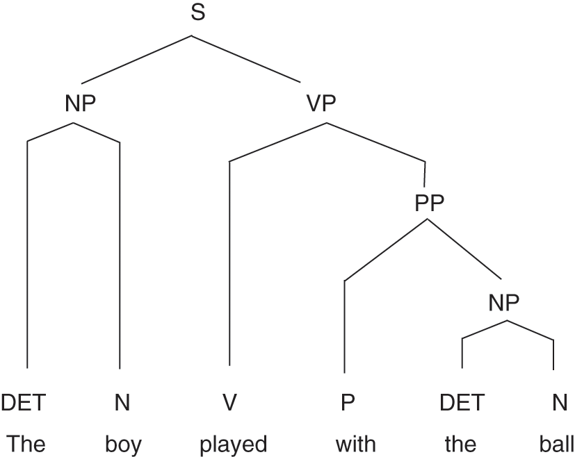 noun phrase structure