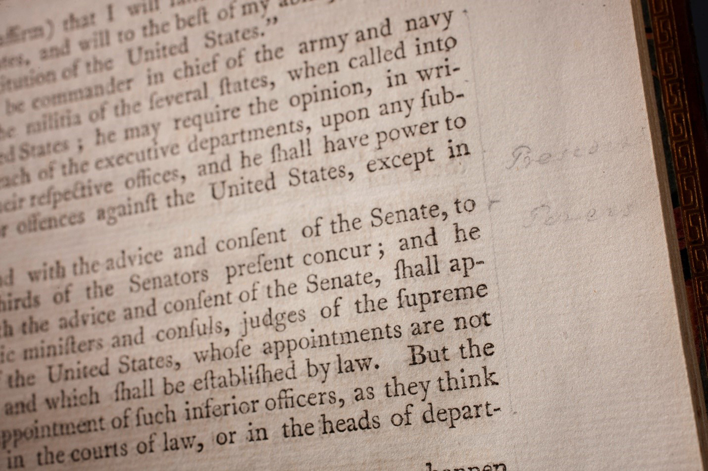 Interpreting Article II, Section 2: George Washington and the President ...
