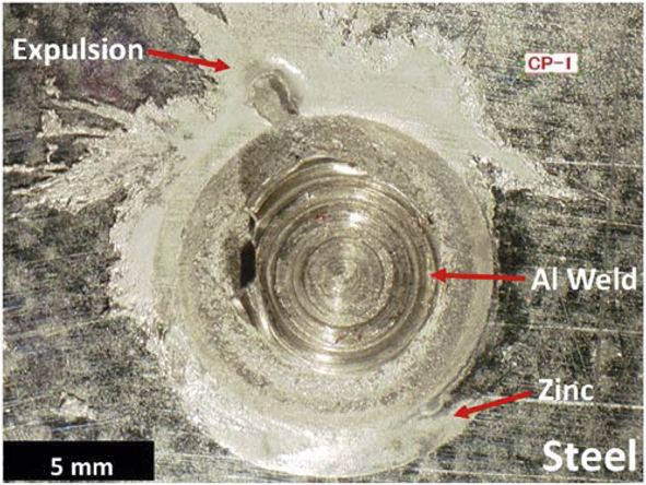 Nondestructive evaluation of resistance spot-welded Al-steel joints ...